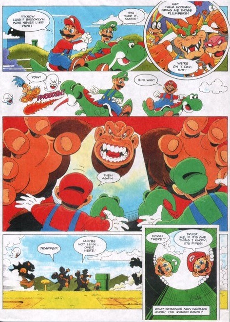 File:FleetwayMarioPg2.jpg - Super Mario Wiki, the Mario encyclopedia