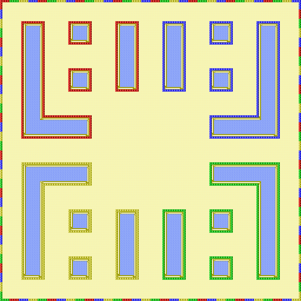 File:MKSC Unused SNES Battle Course 2 Map.png - Super Mario Wiki, the ...
