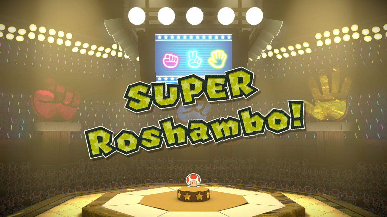 File:PMCS Super Roshambo intro.png - Super Mario Wiki, the Mario ...