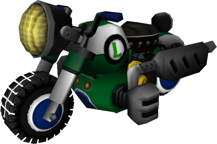 File:Bit Bike (Baby Luigi) Model.png - Super Mario Wiki, the Mario encyclopedia