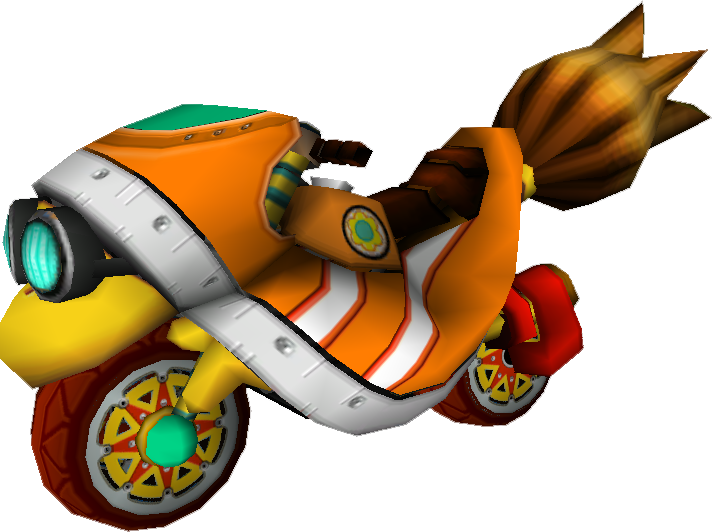 File:Magikruiser (Baby Daisy) Model.png - Super Mario Wiki, the Mario ...