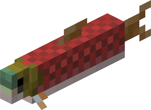 File:Minecraft Salmon.png - Super Mario Wiki, the Mario encyclopedia