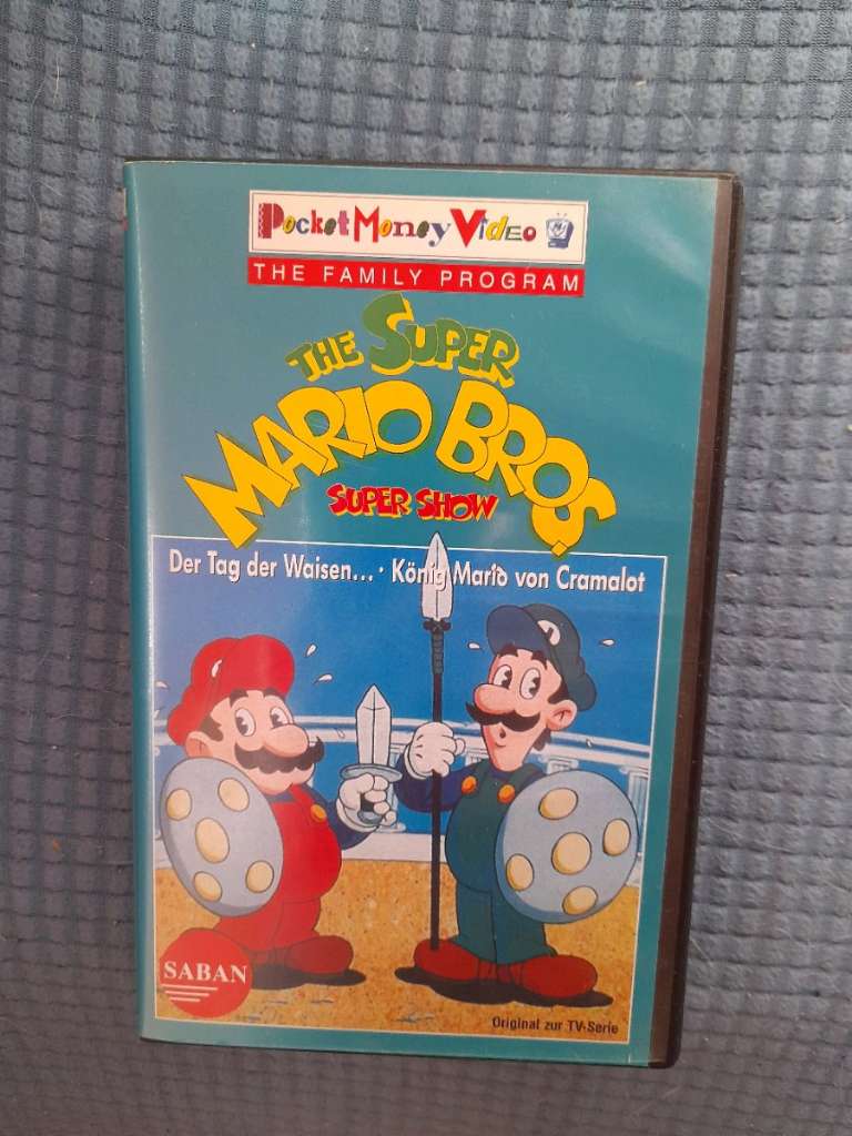 The Super Mario Bros. Super Show (German VHS 2) - Super Mario Wiki, the ...