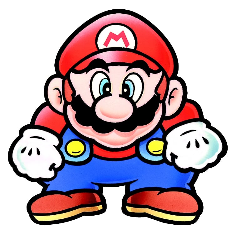 File:Mario squatting SMA.jpg - Super Mario Wiki, the Mario encyclopedia