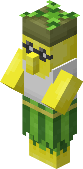 File:Minecraft Mario Mash-Up Savanna Farmer Villager Render.png - Super ...