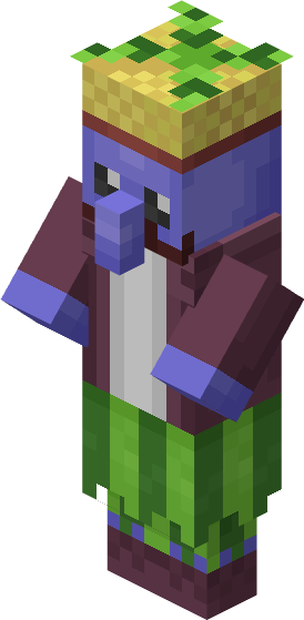File:Minecraft Mario Mash-Up Taiga Fisherman Villager Render.png ...