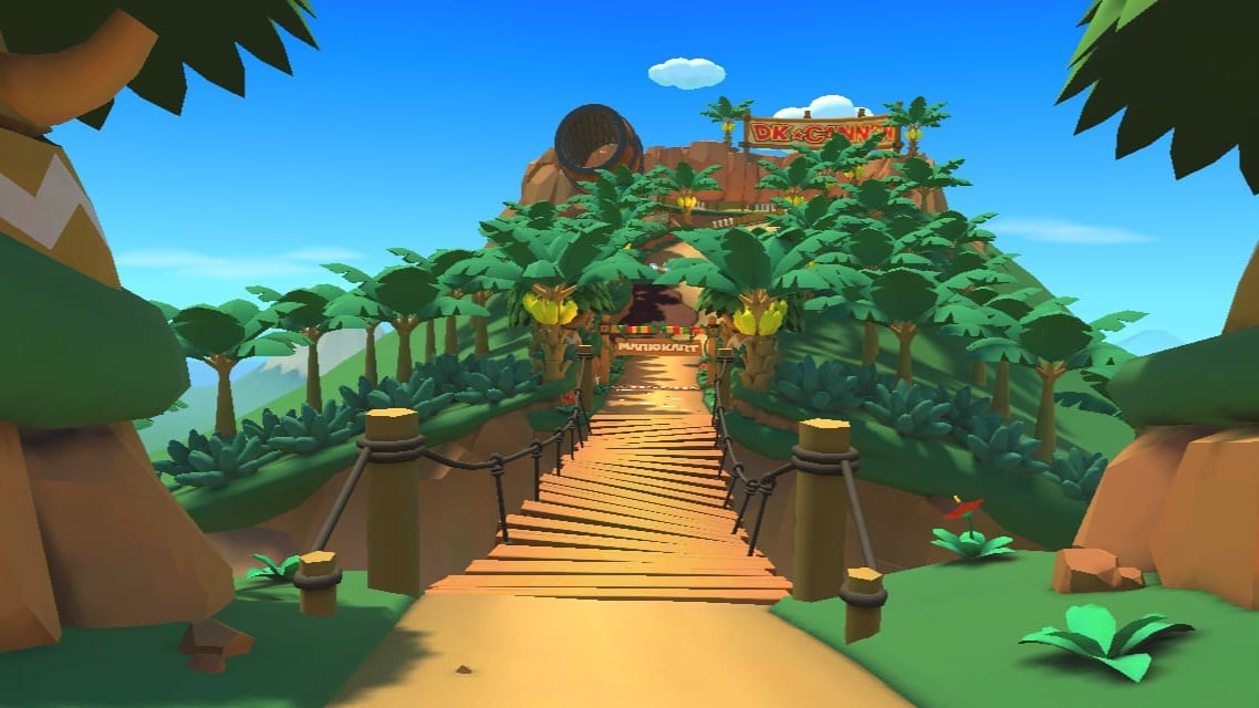 File:MKT GCN DK Mountain Bridge.jpg - Super Mario Wiki, the Mario ...