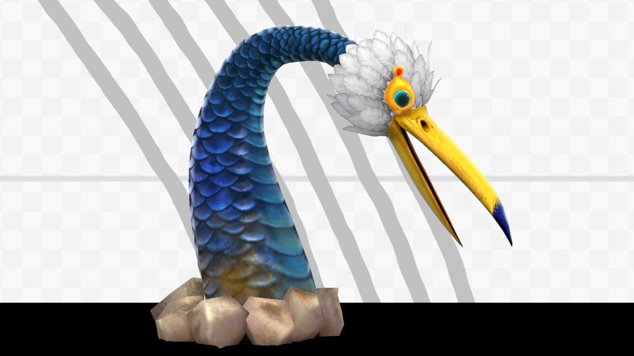 File:SSBU Burrowing Snagret.jpg - Super Mario Wiki, the Mario encyclopedia