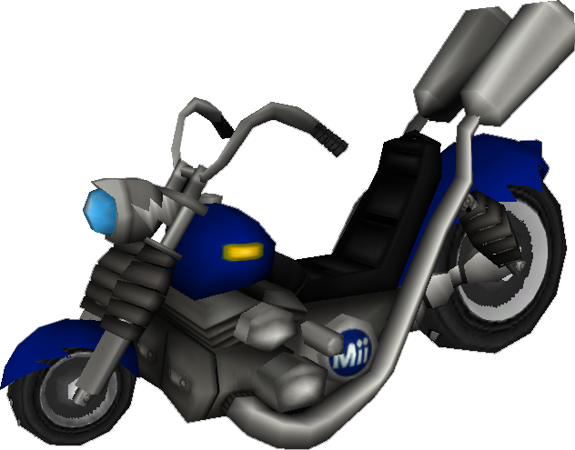 File:Wario Bike (Large Male Mii) Model.png - Super Mario Wiki, the ...