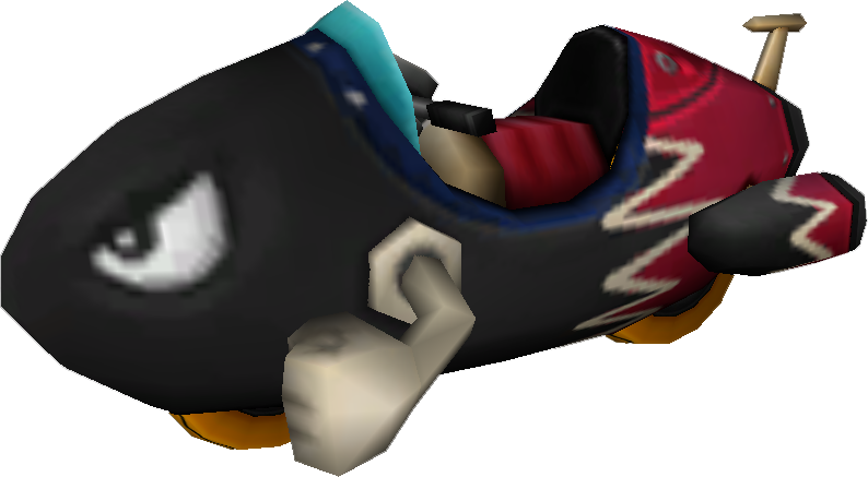 File:Bullet Bike (Small Male Mii) Model.png - Super Mario Wiki, the ...