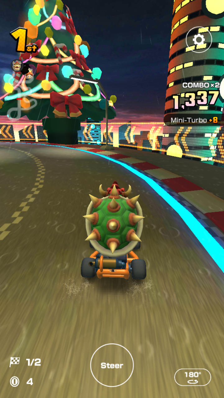 File:MKT festive tree 3DS Neo Bowser City.png - Super Mario Wiki, the ...