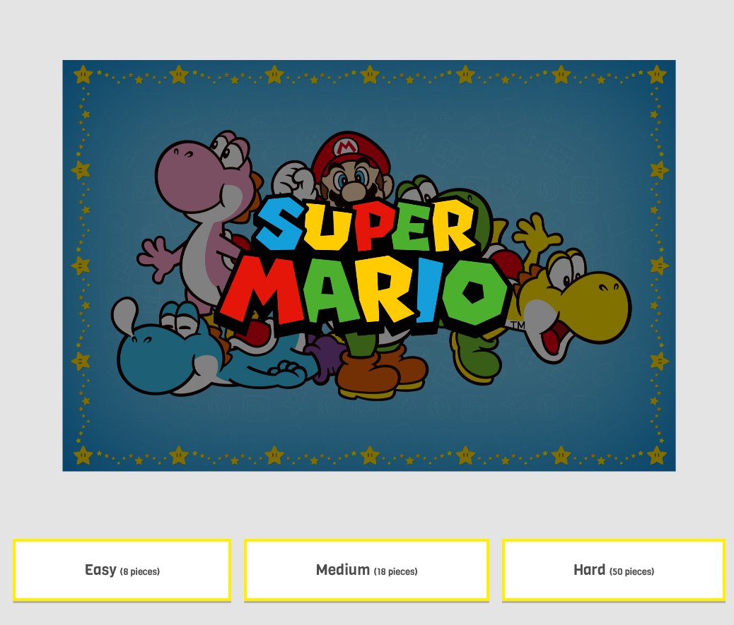 File:PN Mario and Yoshis puzzle title.png - Super Mario Wiki, the Mario encyclopedia