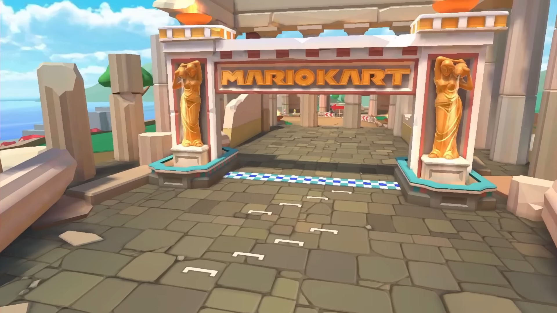 File:Athens Starting Line.png - Super Mario Wiki, the Mario encyclopedia