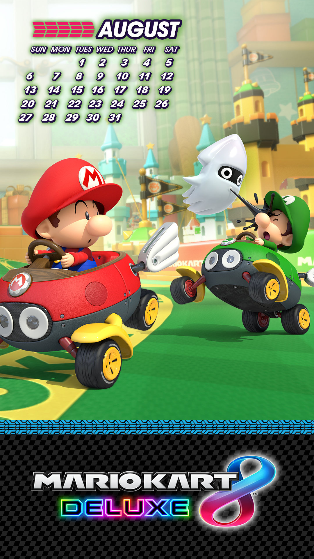 File:August MK8DX Phonepaper.jpg - Super Mario Wiki, the Mario encyclopedia