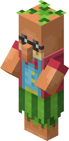 File:Minecraft Mario Mash-Up Desert Armorer Villager Render.png - Super ...