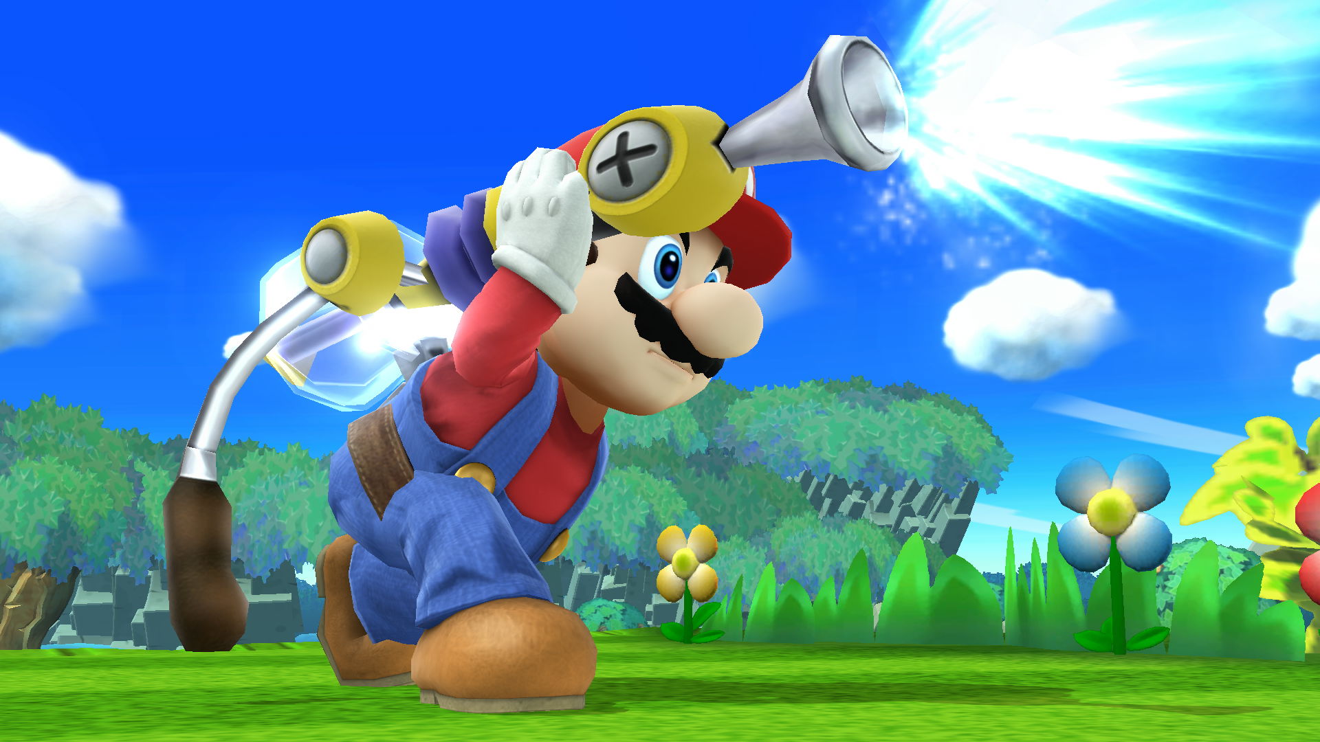 File:FLUDD SSB4 Wii U.jpg - Super Mario Wiki, the Mario encyclopedia