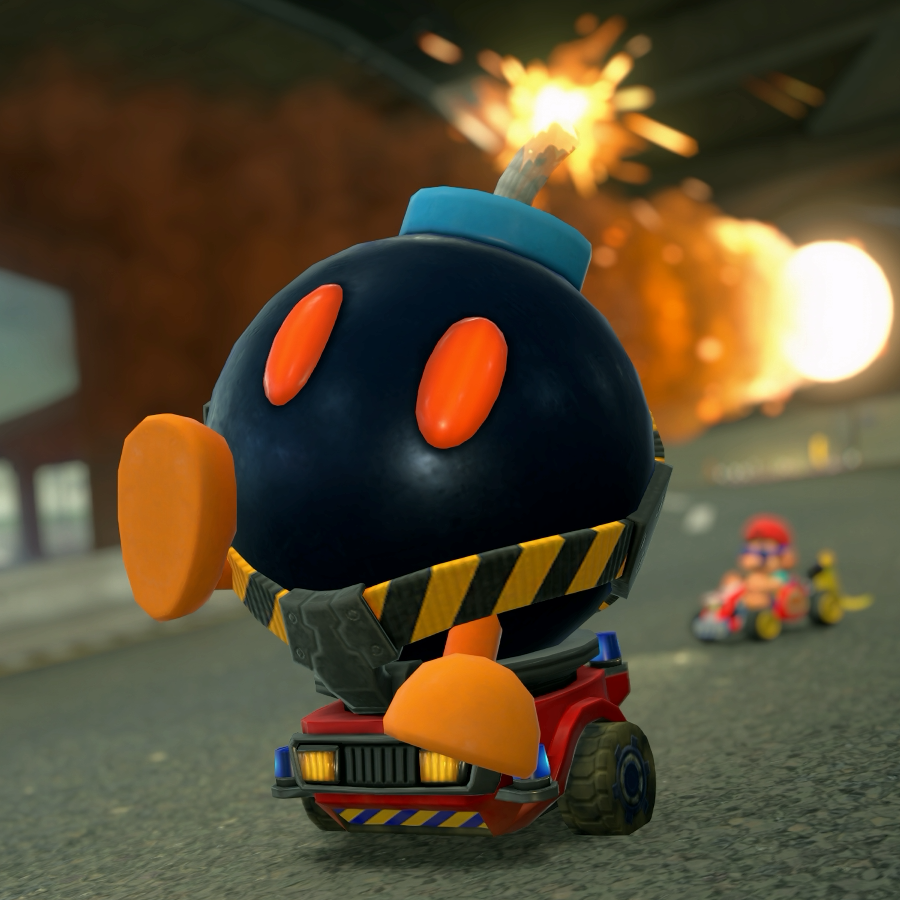 Bob-omb Car - Super Mario Wiki, the Mario encyclopedia