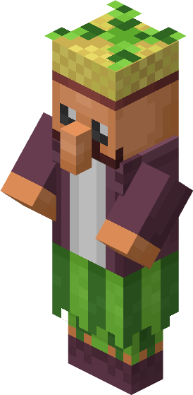 File:Minecraft Mario Mash-Up Desert Fisherman Villager Render.png ...