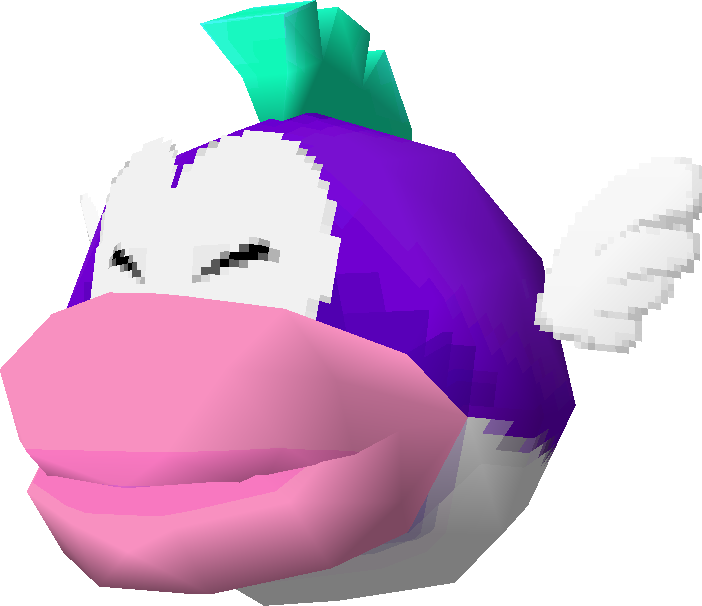 File:NSMBCheepChompModel.png - Super Mario Wiki, the Mario encyclopedia