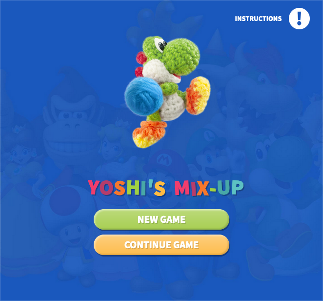 File:Yoshi's Mix-Up pause screen.png - Super Mario Wiki, the Mario encyclopedia