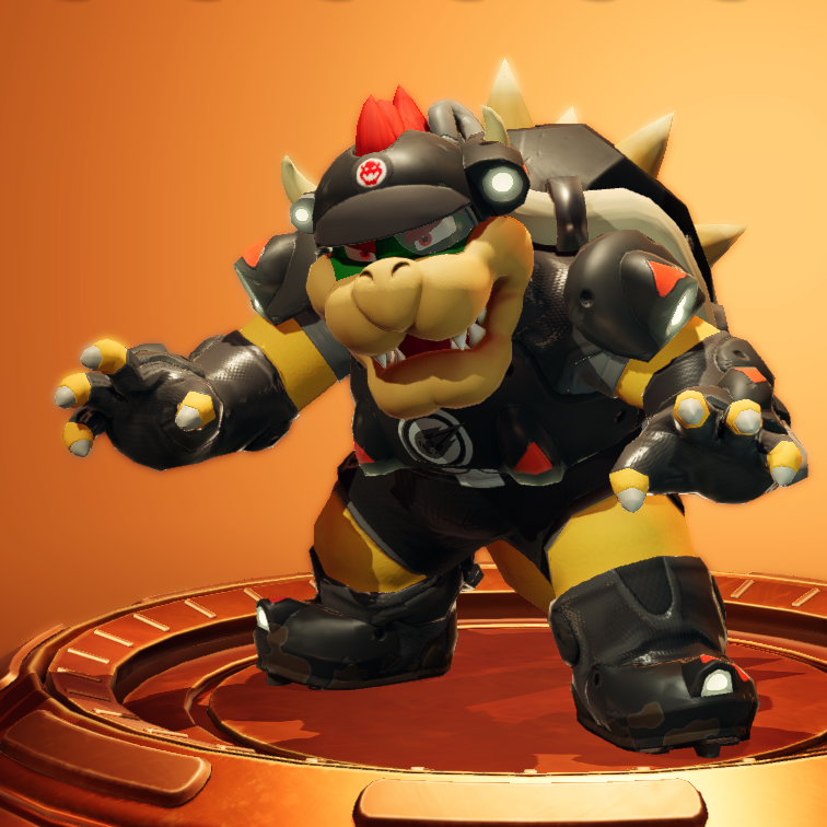 File:Bowser (Chain Gear) - Mario Strikers Battle League.png - Super ...
