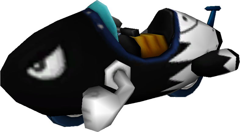 File:Bullet Bike (Dry Bones) Model.png - Super Mario Wiki, the Mario ...