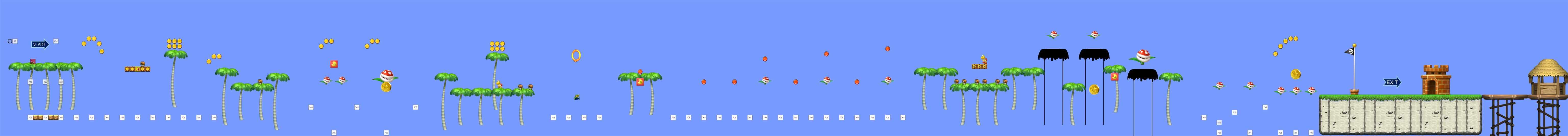 File:NSLU Waterspout Sprint Map.png - Super Mario Wiki, the Mario ...