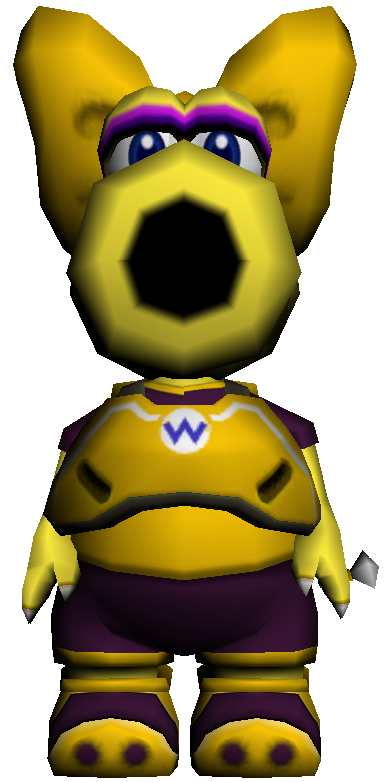 File:StrikersCharged Birdo Model Wario.png - Super Mario Wiki, the ...
