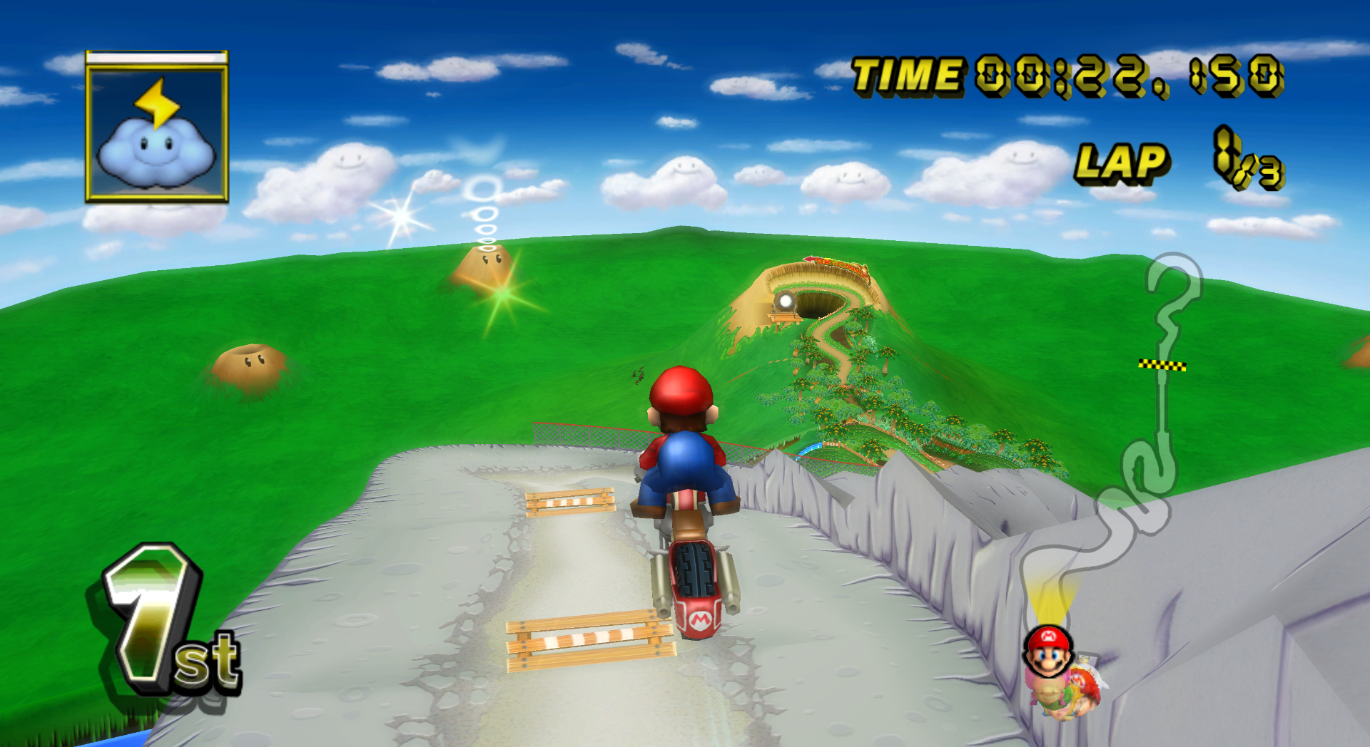File:MKW GCN DK Mountain Trick Ramps.png - Super Mario Wiki, the Mario ...