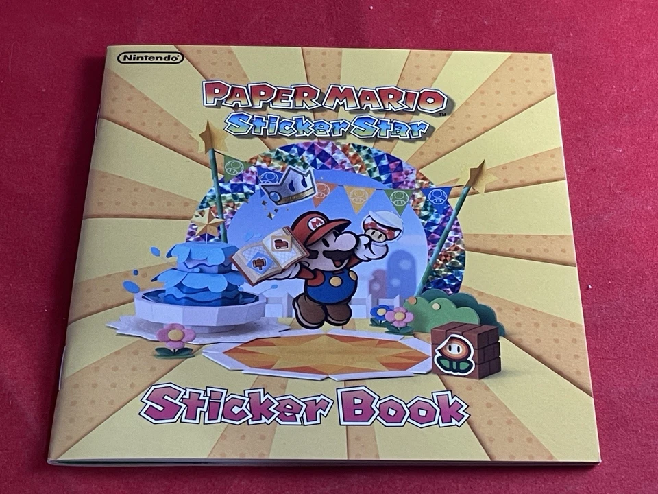 Paper Mario: Sticker Star Sticker Book - Super Mario Wiki, the Mario ...