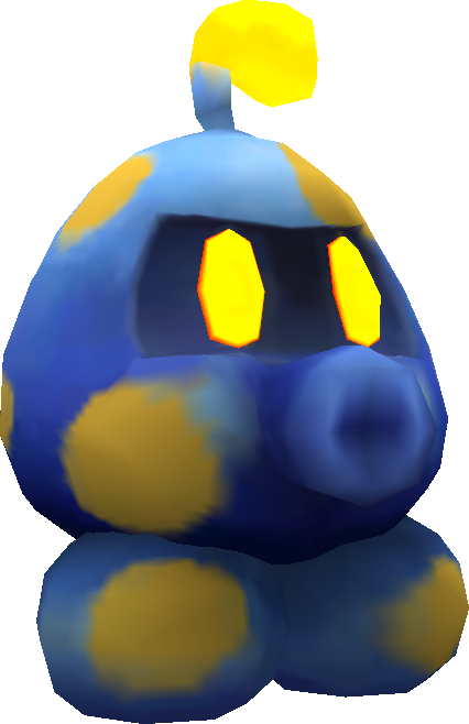 File Smg Asset Model Octooomba Png Super Mario Wiki The Mario