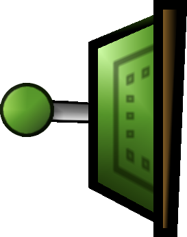 File:SPM Lever (Green).png - Super Mario Wiki, the Mario encyclopedia
