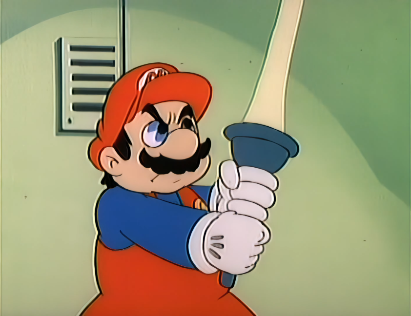 File:Mario Lightsaber (Lightplunger).png - Super Mario Wiki, the Mario ...