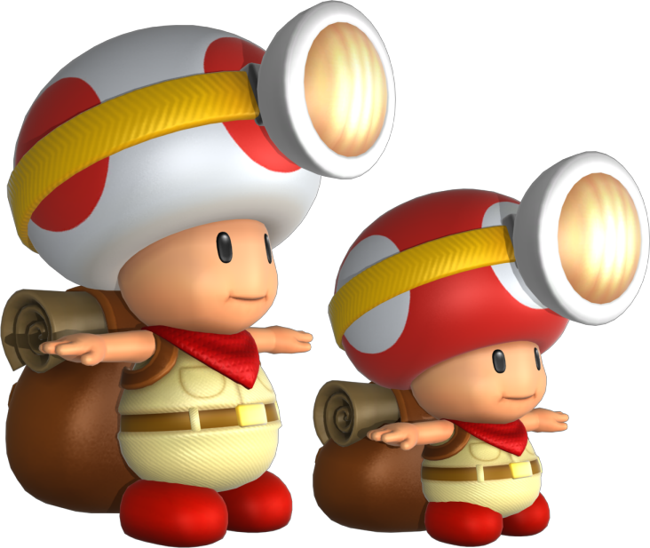 File:CaptainToadCTTTModel.png - Super Mario Wiki, the Mario encyclopedia