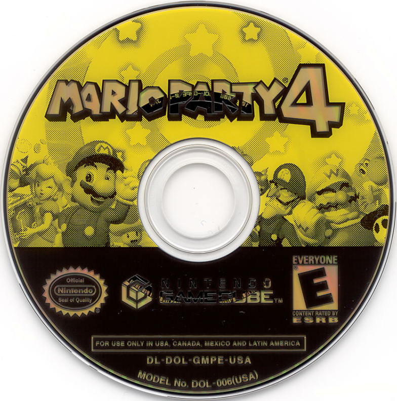 File:MP4 Disc North America.png - Super Mario Wiki, the Mario encyclopedia