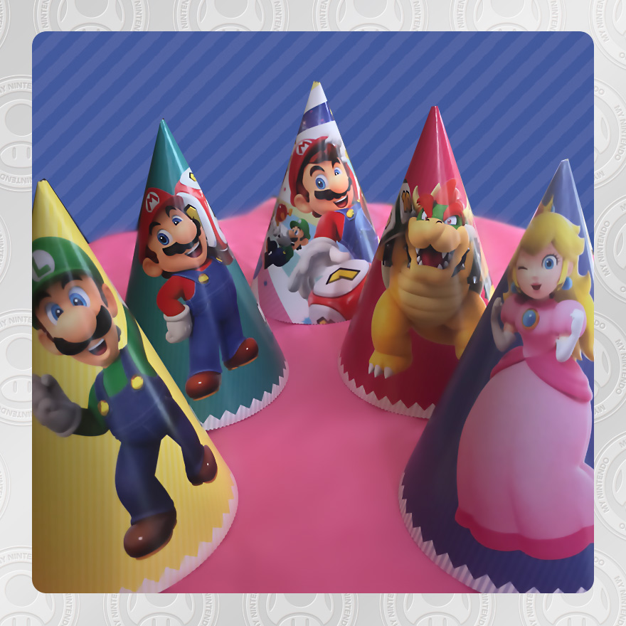 File:My Nintendo SMP party hats.jpg - Super Mario Wiki, the Mario ...