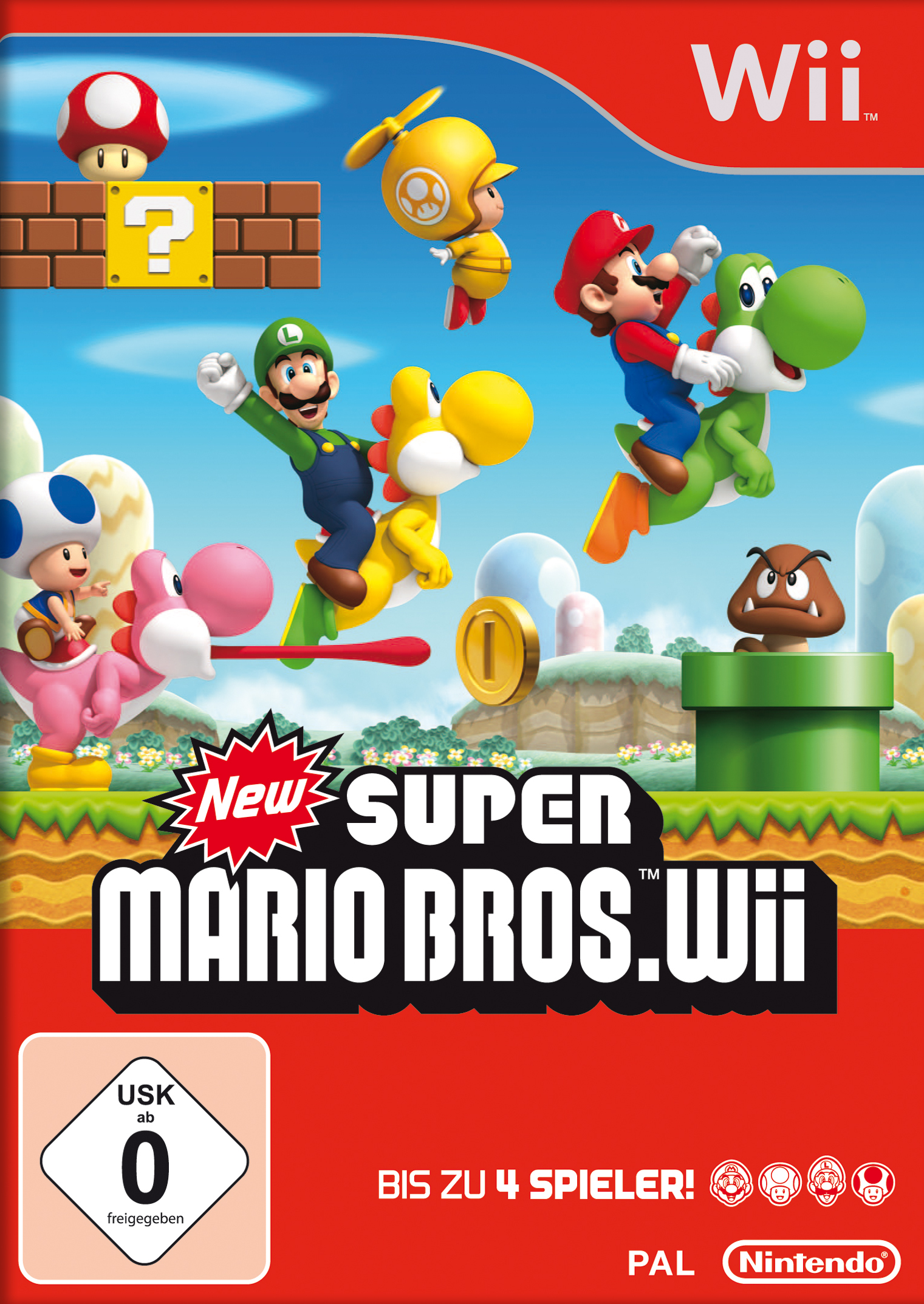 File:NSMBW Germany Box Art.jpg - Super Mario Wiki, the Mario encyclopedia