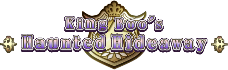 File:MP8 King Boo's Haunted Hideaway Logo.png - Super Mario Wiki, the ...