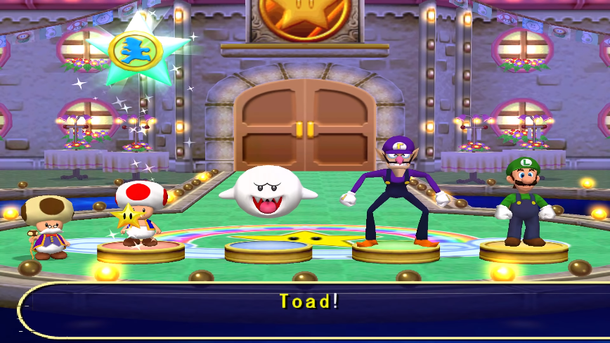 File:Toad receiving a bonus star in Mario Party 7.png - Super Mario ...