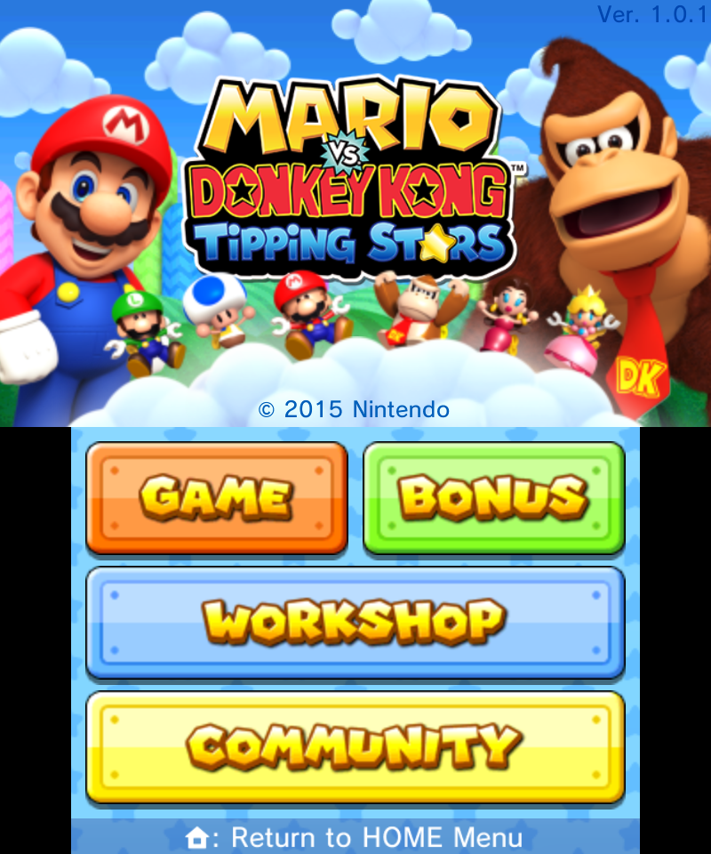 File:MvsDKTS 3DS Title Screen.png - Super Mario Wiki, the Mario ...