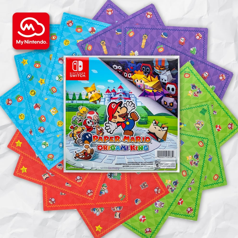 File:Nintendo Store PMTOK origami.jpg - Super Mario Wiki, the Mario ...