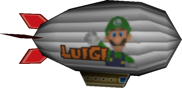 File:MKDSLuigiBlimpModel.png - Super Mario Wiki, the Mario encyclopedia