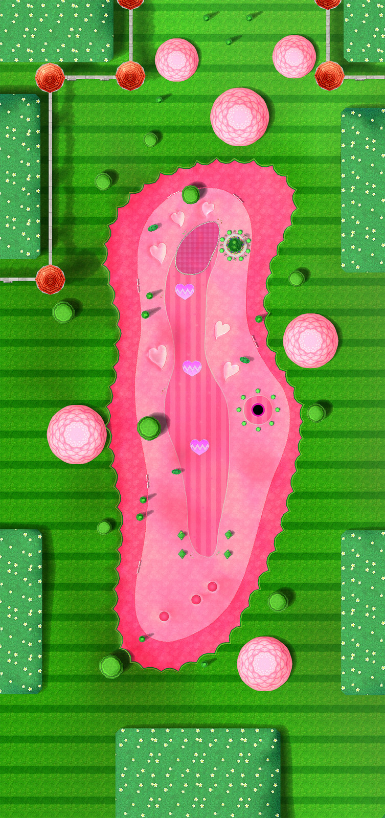 File:Peach's Castle Golf Course Map.jpg - Super Mario Wiki, the Mario ...