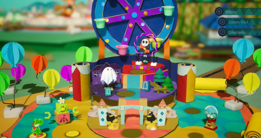 File:YCW Cardstock Carnival.png - Super Mario Wiki, the Mario encyclopedia