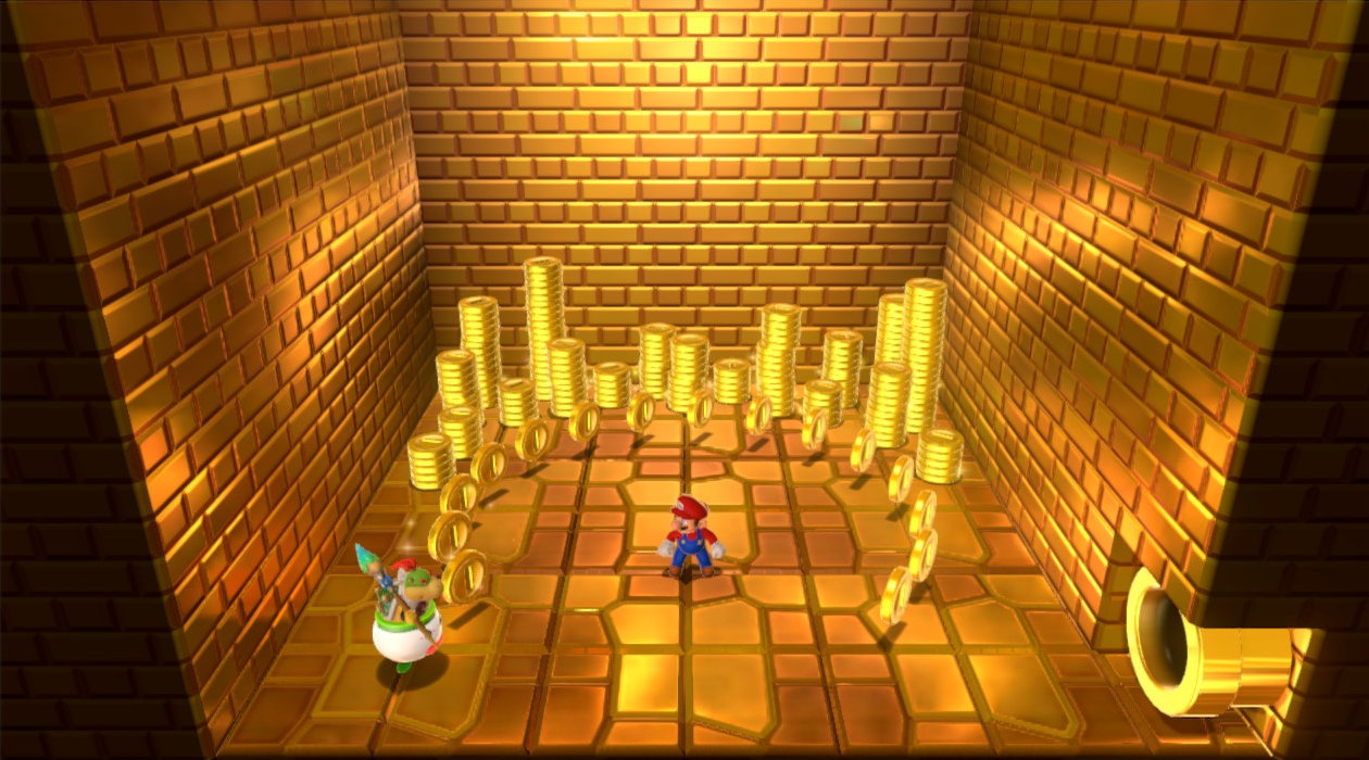 File:SM3DWBF Golden Pipe Room.png - Super Mario Wiki, the Mario ...
