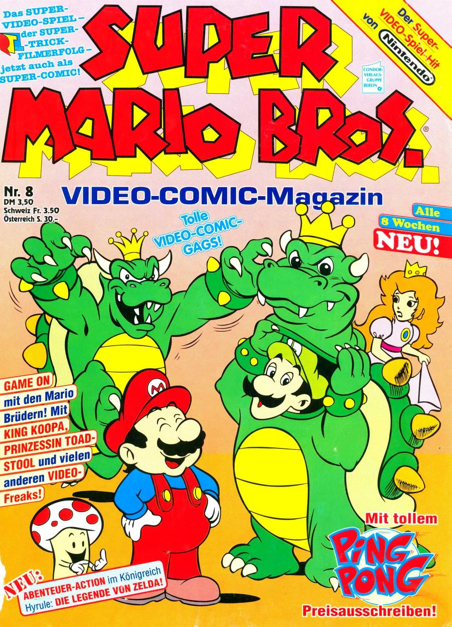 Super Mario Bros. Video-Comic-Magazin Nr. 8 - Super Mario Wiki, the Mario encyclopedia