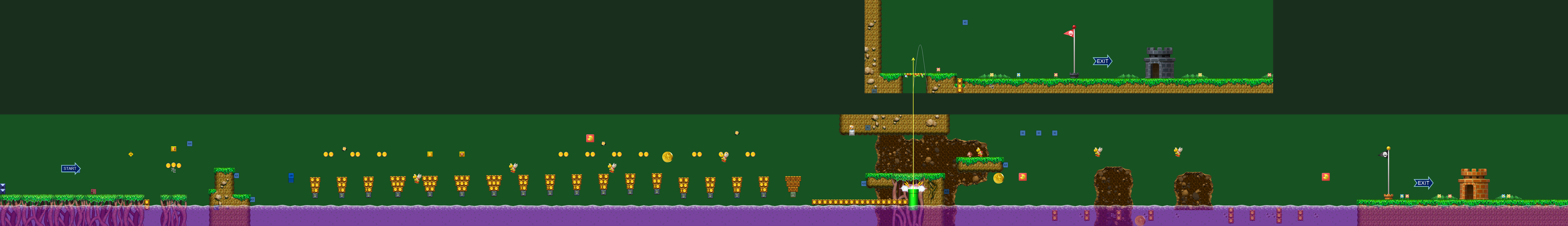 File:NSLU Dancing Blocks Poison Swamp Map.png - Super Mario Wiki, the ...