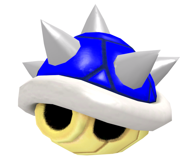 File:SpinyShellMarioKart8Model.png - Super Mario Wiki, the Mario ...
