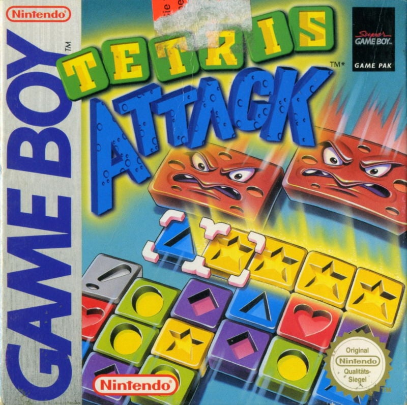 File:Tetris Attack GB box DE.jpg - Super Mario Wiki, the Mario encyclopedia
