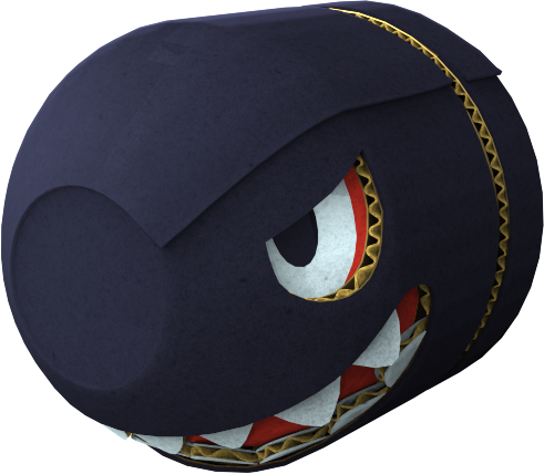 File:PMCS Banzai Bill render.png - Super Mario Wiki, the Mario encyclopedia
